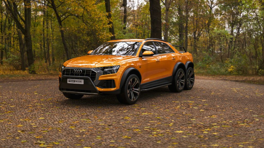 La pick up Audi Q8 6×6 cobra vida – .: AUTOMANIA